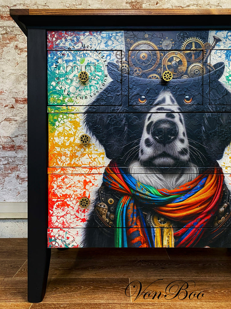 Diego Dog MINT Decoupage Paper – Raggs to Riches