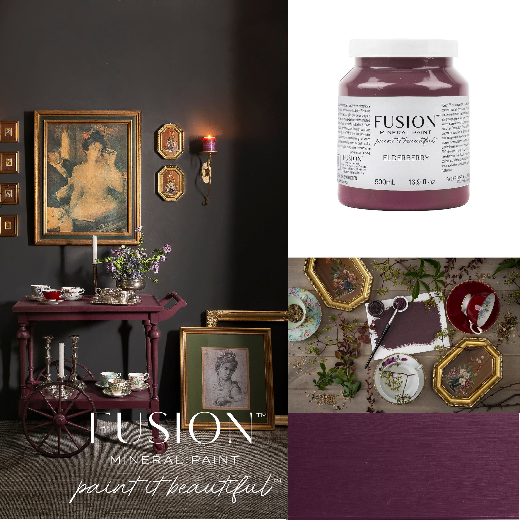 Elderberry - Fusion Mineral Paint – Raggs to Riches